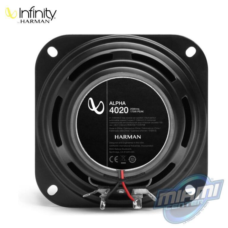 Parlante Infinity Alpha 4020 - Sonido de Alta Calidad