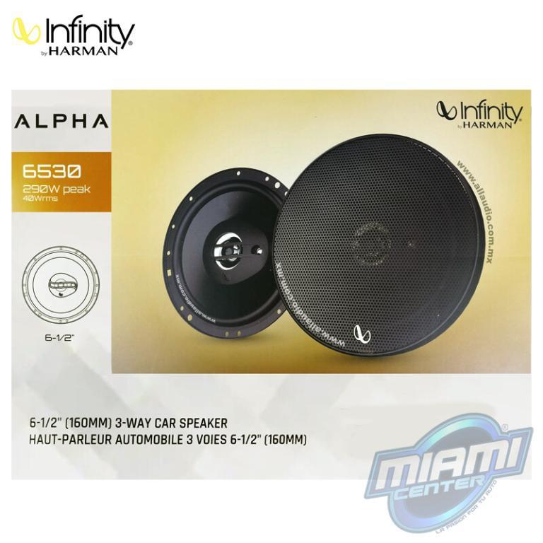 INFINITY PARLANTE ALPHA 6520 - Sonido Potente y Claro