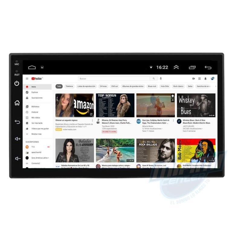 Radio Android 10 Carplay Inalámbrico 7" - Miami Center