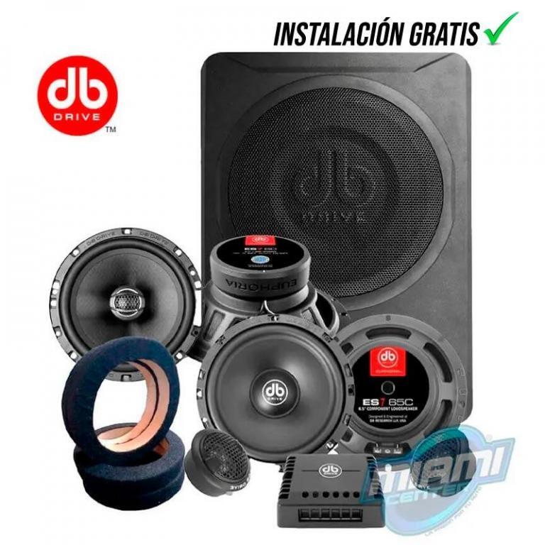 Combo Subwoofer y Parlantes DB Drive 7 - Audio Potente