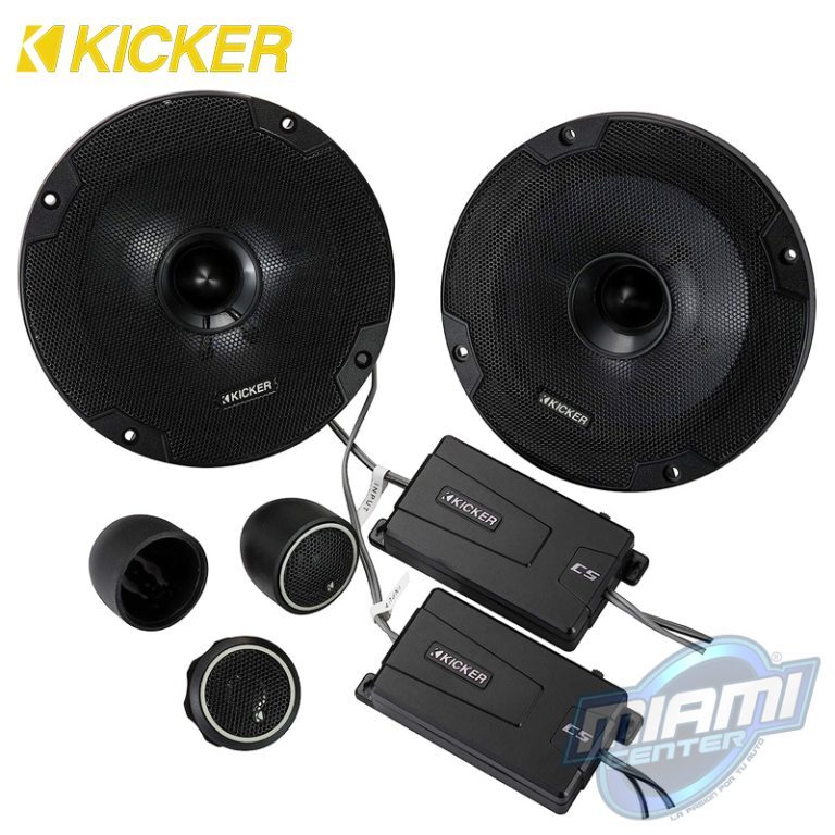 KICKER CSS65 • Parlantes Componentes 300W para Auto