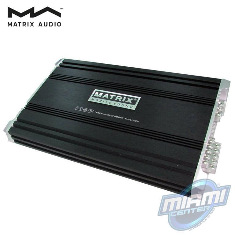 Amplificador MATRIX DX1800.5 - Potencia y Calidad