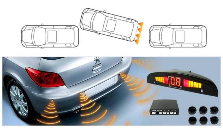Sensores de retroceso para auto instalado - 30 años de Experiencia