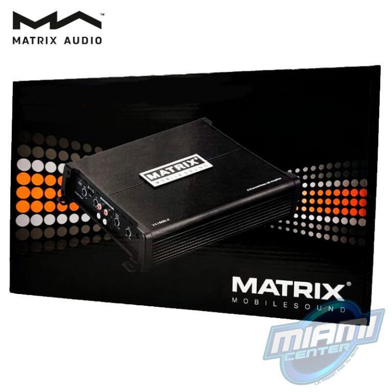 MATRIX Amplificador VX1000.2 - Potente Sonido para Tu Auto