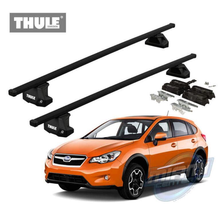 PACK BARRAS THULE SUBARU XV 2012-2016 • SQUAREBAR EVO - Miami Center