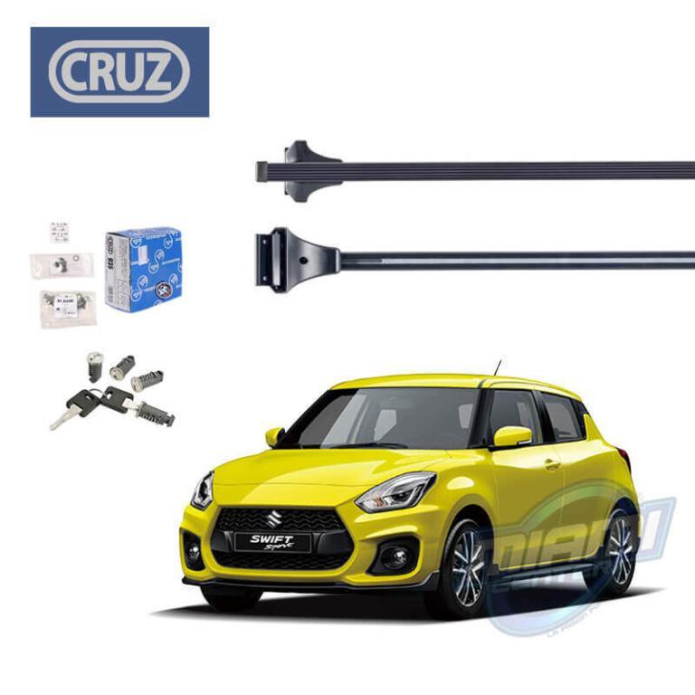 Pack Barras Cruz de Acero para Suzuki Swift 2018 | MiamiCenter
