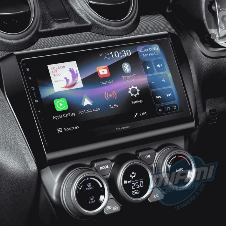 Pioneer Radio DMH-AP6650BT: CarPlay y Android Auto