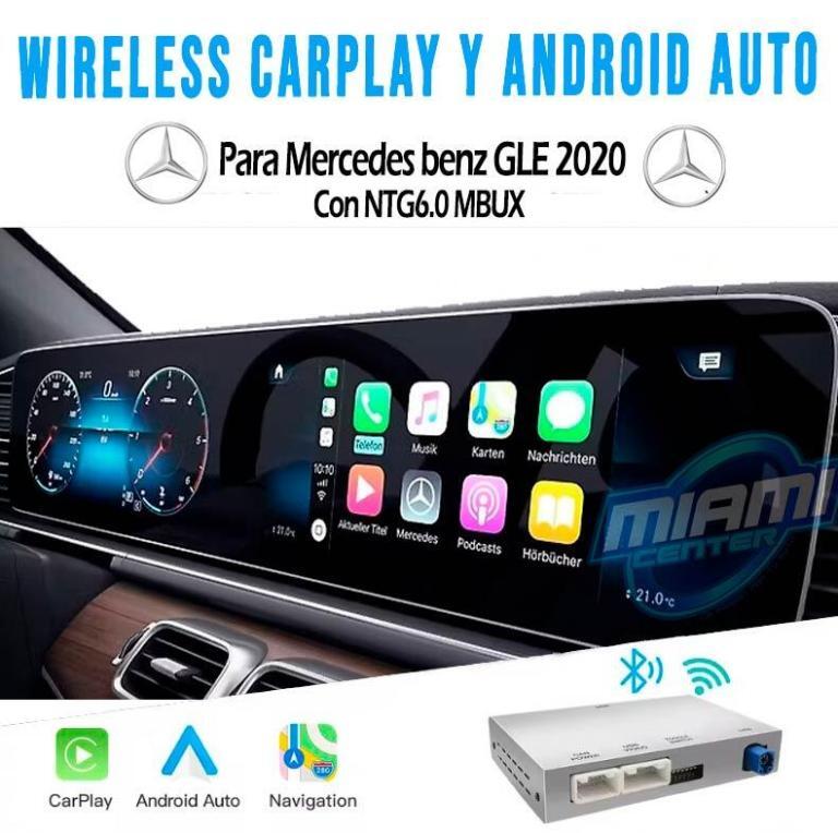MERCEDES BENZ INTERFACE CARPLAY • ANDROIDAUTO • MODELO GLE 2020 (10.25 ...